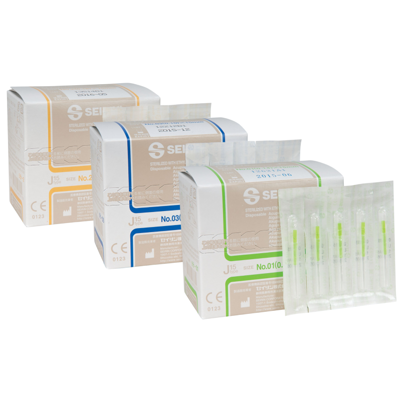 AIguilles Dry Needling "J15" SEIRIN - avec tube de guidage Dimensions ...