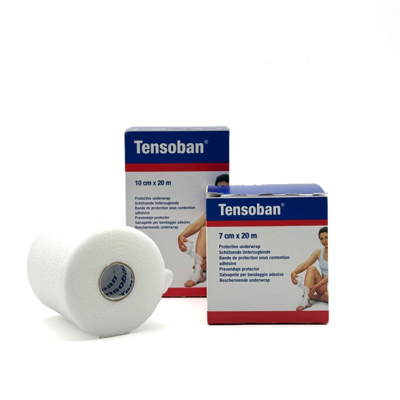 Bande mousse de protection cutanée - Tensoban Largeur 7 cm