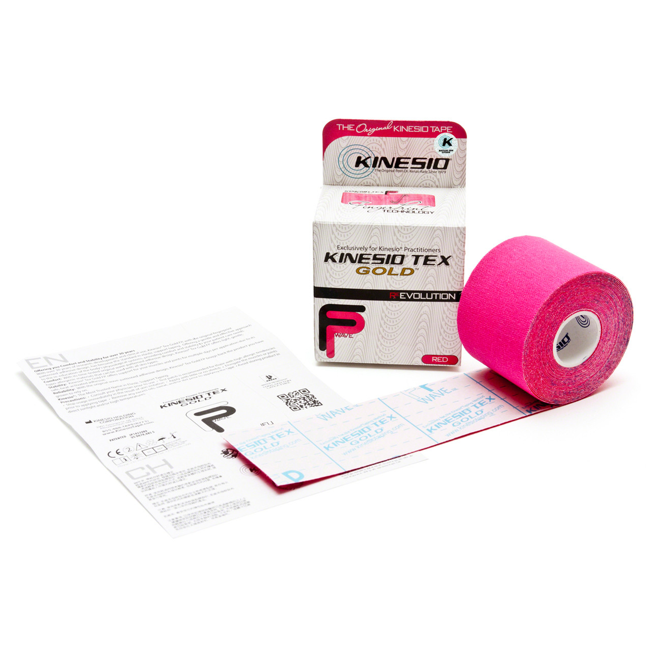 Kinesio Tex Gold FP - 5 m Coloris / Matière Rouge