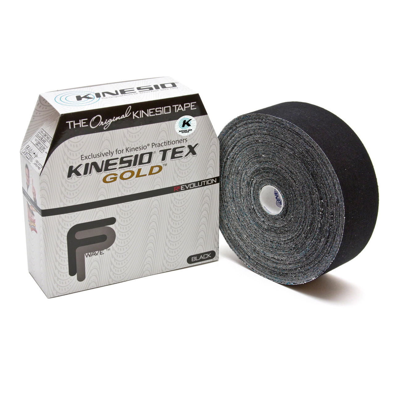 Kinesio Tex Gold FP - Bulk 31,5 m Coloris / Matière Noir